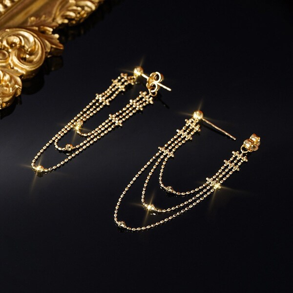 Chain Earrings - Etsy