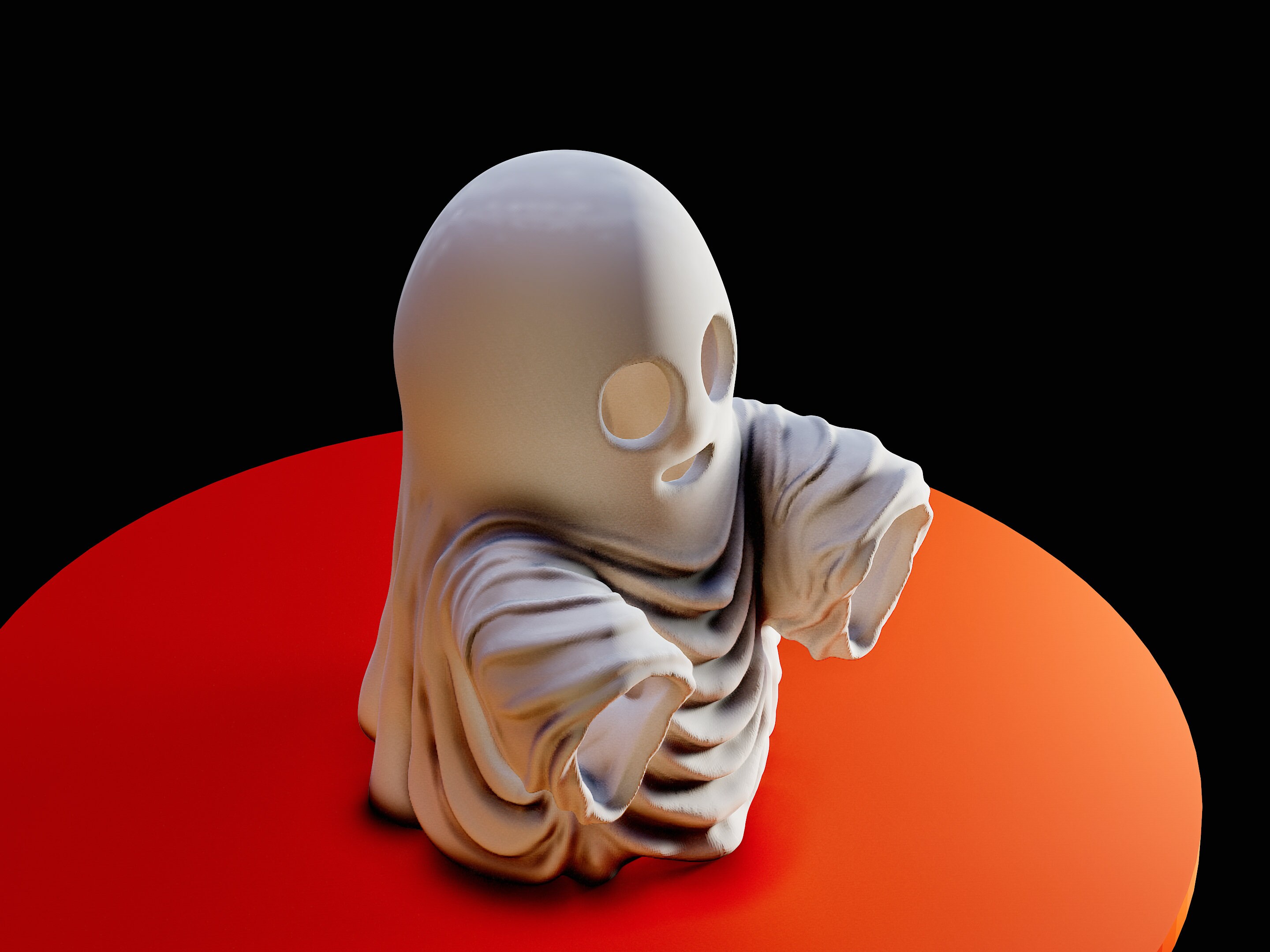 Little Buddy Ghost 3D Print STL File - Etsy
