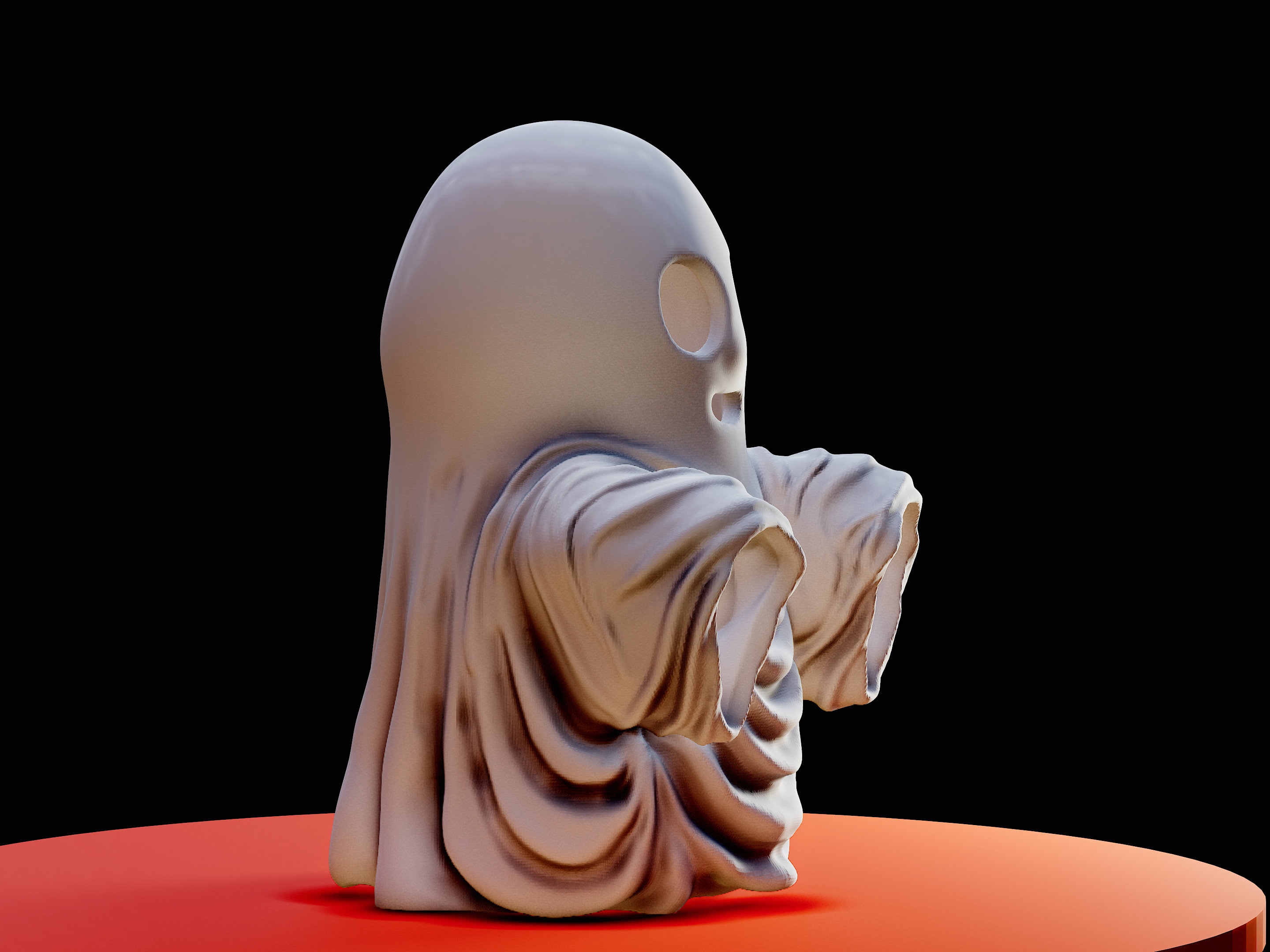 Little Buddy Ghost 3D Print STL File - Etsy