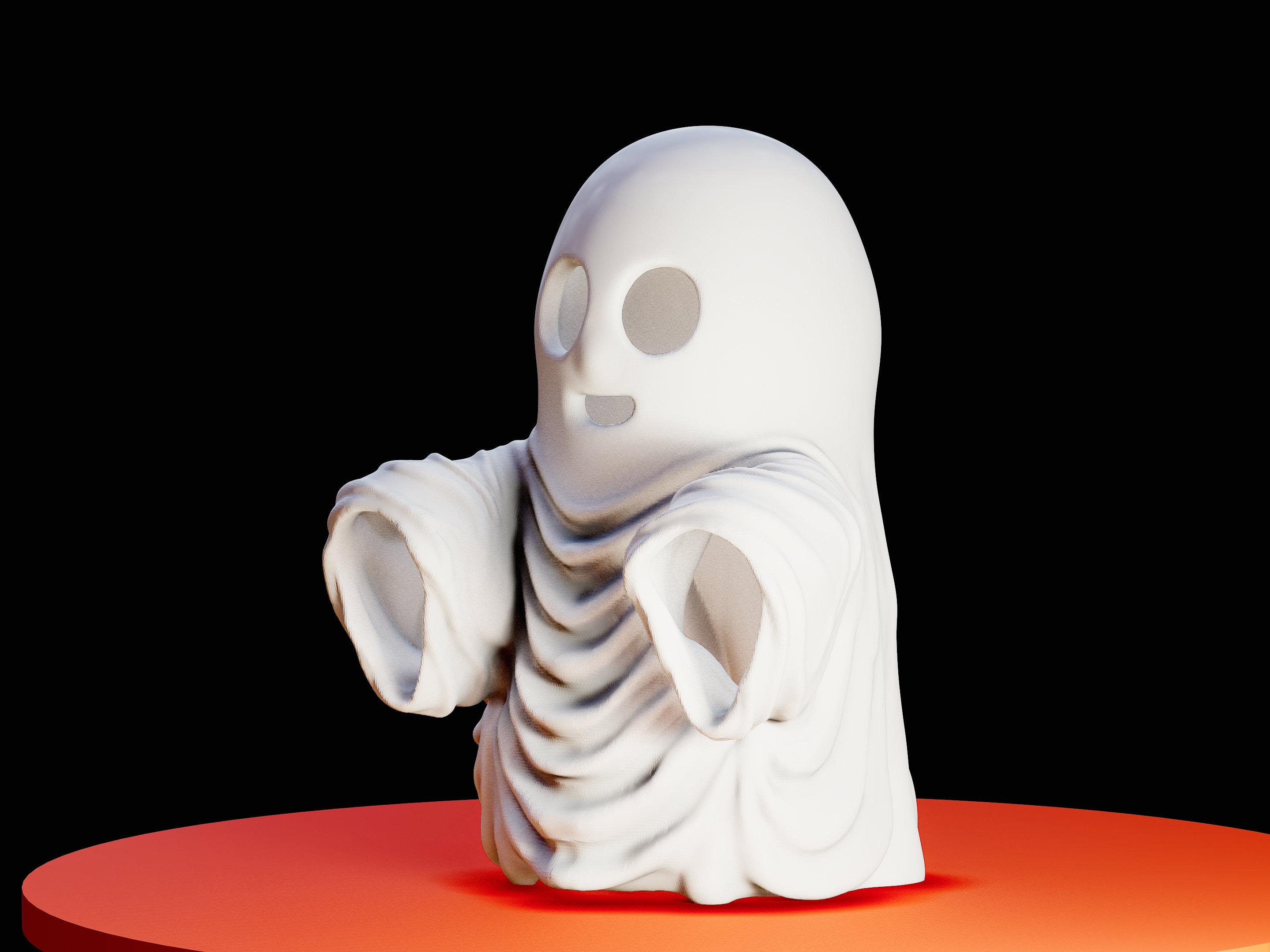 Little Buddy Ghost 3D Print STL File - Etsy
