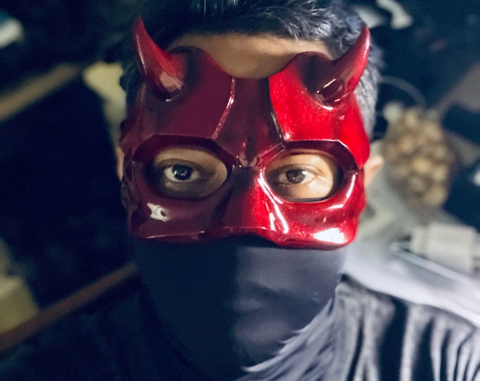 Oni Mask 16 Demon Half Face 3d Druck stl-Datei - Etsy.de
