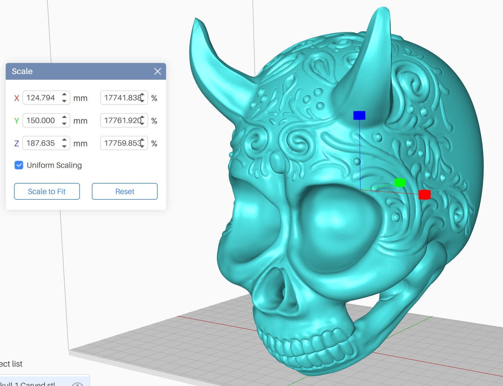 Skull Carved 01 STL File - Etsy