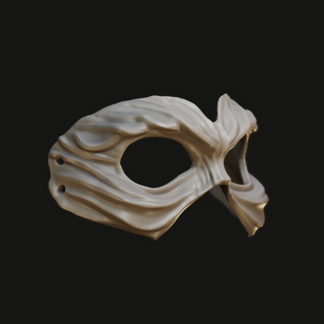 Mask 13 Demon Half Face 3D Printing File Stl - Etsy