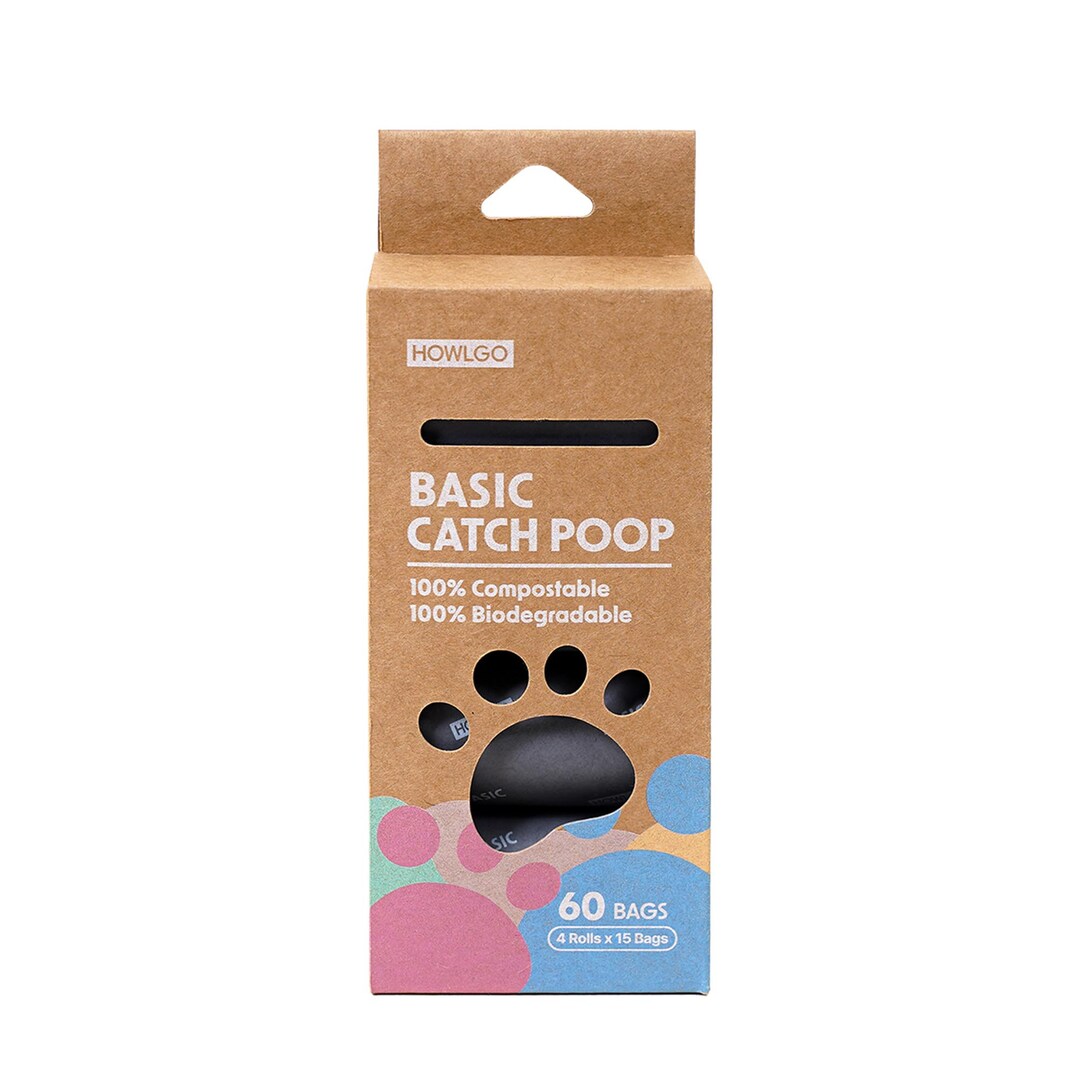 HOWLPOT Basic Catch Poop Bag Bowel Eco Friendly Outdoor Activity ...