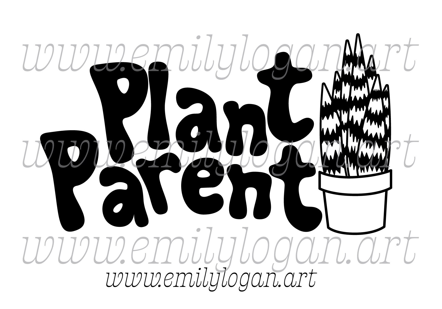 Plant Mom, Plant Dad, Plant Parent SVG Vector Cricut File - Etsy