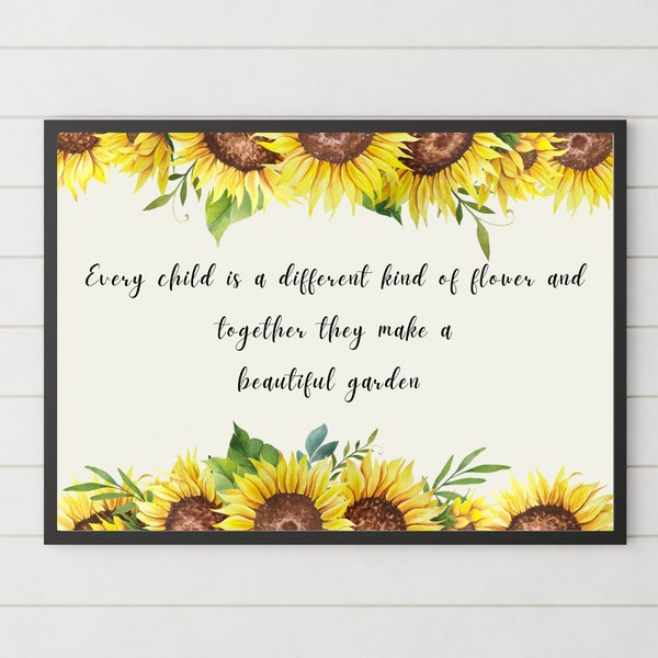 Sunflower Classroom Decor - Etsy