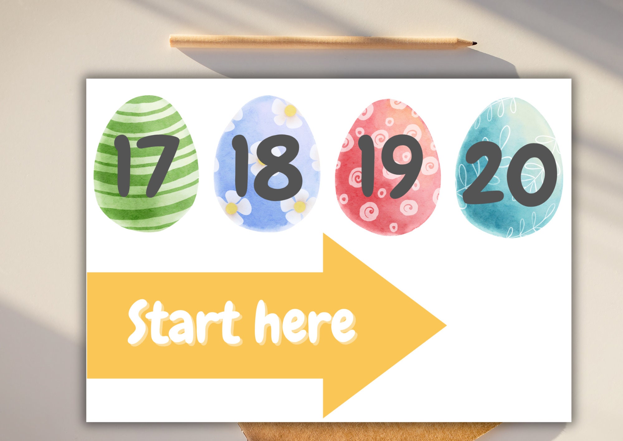 Easter Egg Hunt Template Activity Printable Easter Game Template ...
