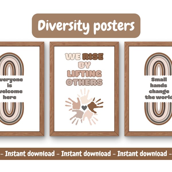 Diversity Poster - Etsy
