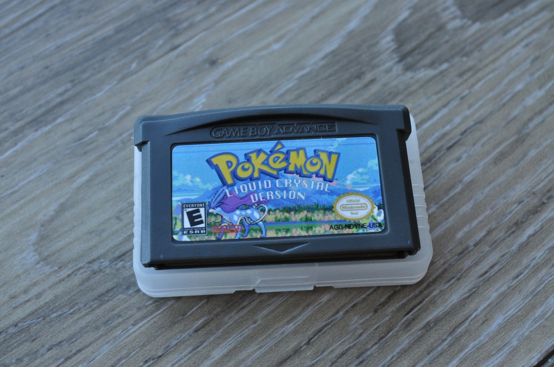 Pokemon Liquid Crystal With Extra Label GBA - Etsy
