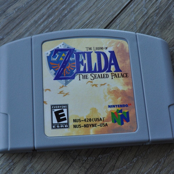 Zelda N64 Sealed Palace - Etsy
