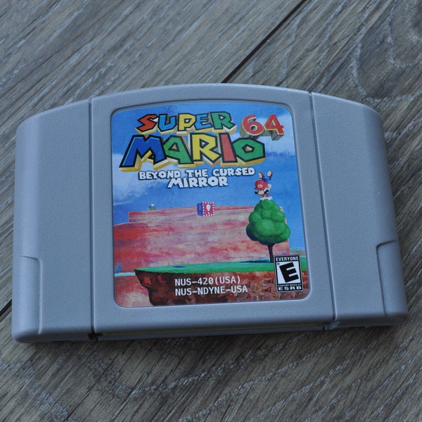 Nintendo 64 Rom Hack Cartridges - Etsy