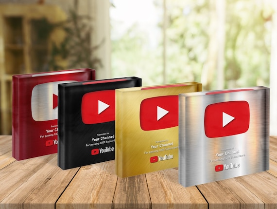 Youtube Play Button Award