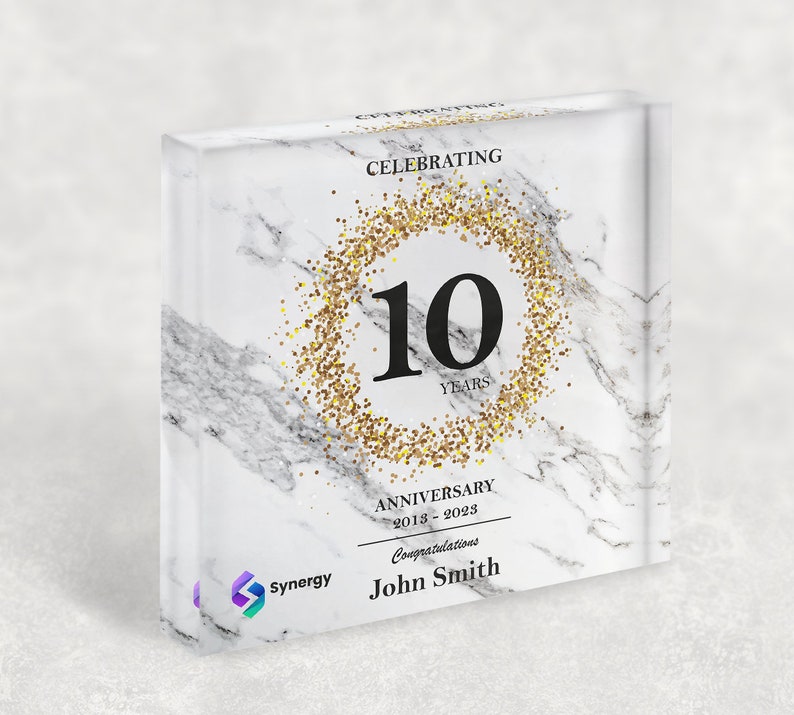 Personalized Awards With Custom Logos Backgrounds Ideal for - Etsy