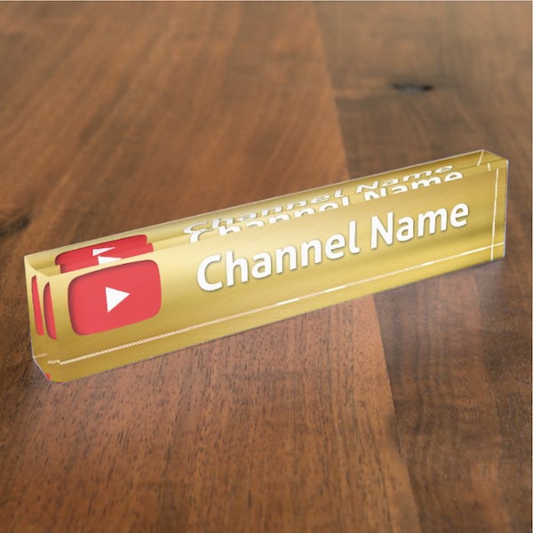 Custom Youtube Play Button - Etsy