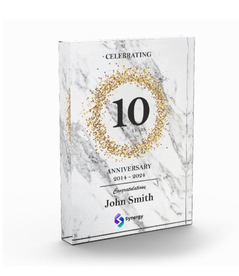 Personalized Awards With Custom Logos Backgrounds Ideal for - Etsy