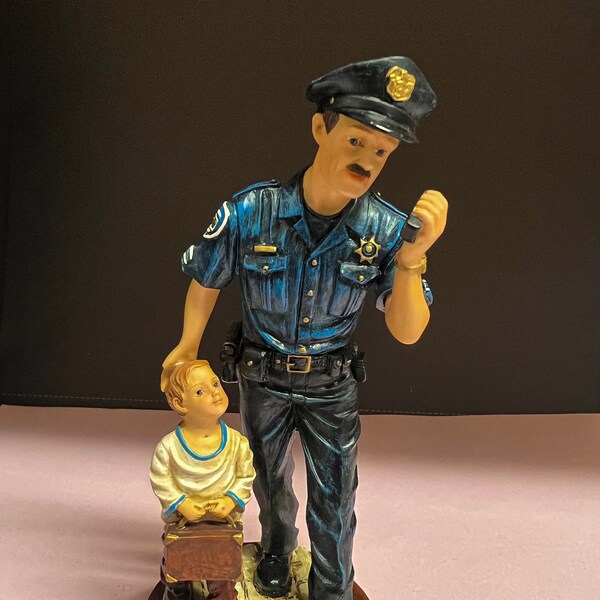 Vanmark Police Figurine - Etsy