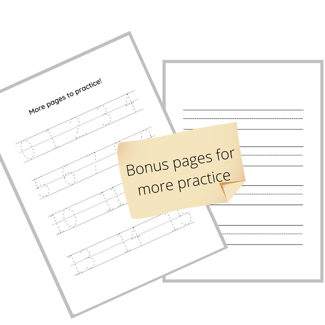 Pre-writing Tracing NUMBERS Preschool Kindergarten Learning Numbers ...