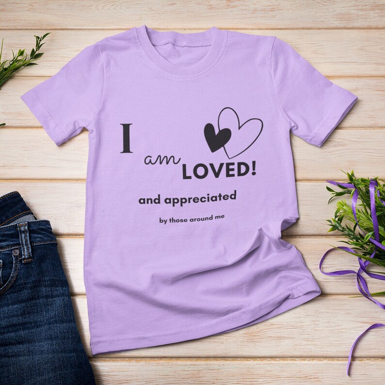 Heart SVG - I Am Loved Svg Cricut - Self Love Svg Designs - Heart ...