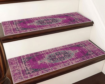 Purple Stair Treads - Etsy