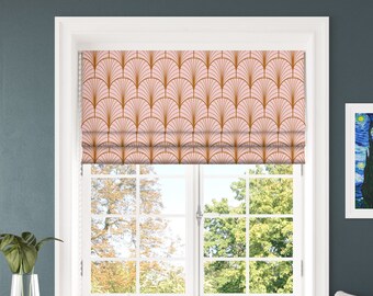 Pink Roman Shades - Etsy