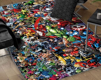 Hulk Super Hero Rug - Etsy