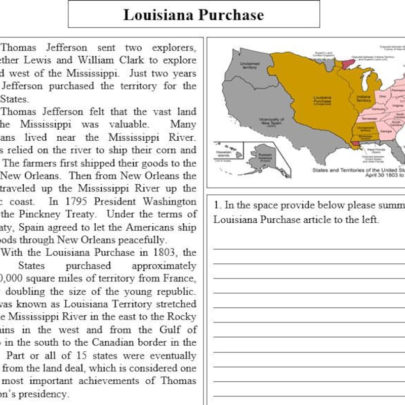 Louisiana Purchase - Etsy