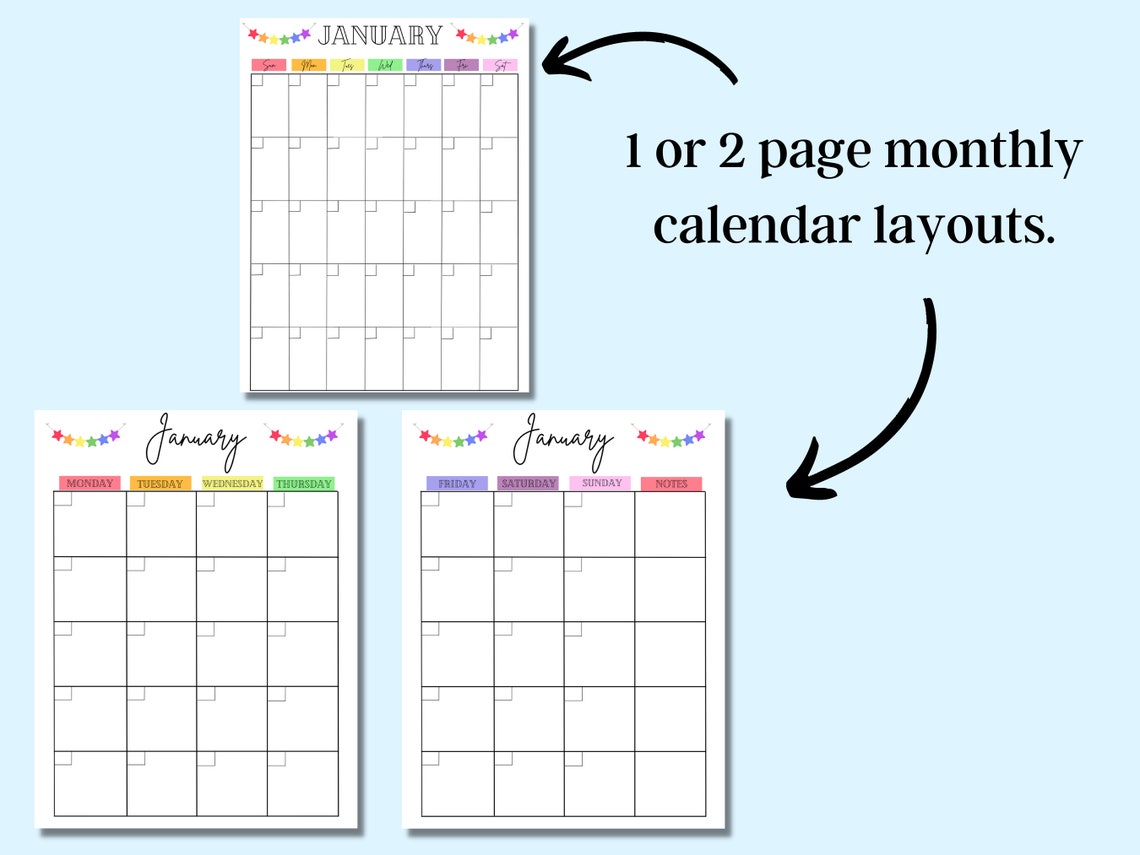Homeschool Planner Printable Homeschool Lesson Planner - Etsy