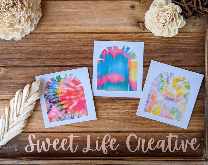 Summer Tie Dye Omnipod Pod Decal Sticker Set Of 3 Etsy