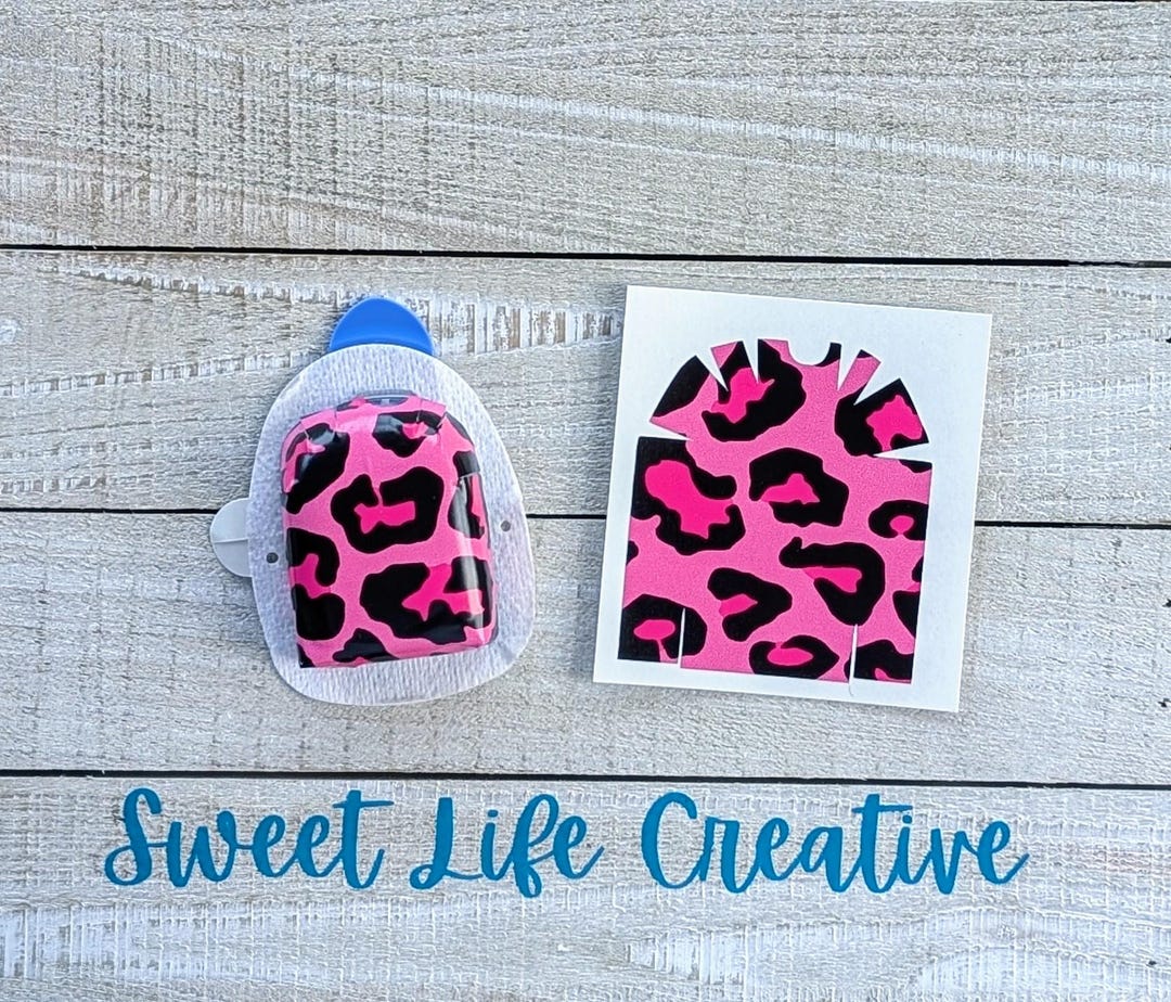 Pink Leopard - Omnipod Pod Decal Sticker - Etsy