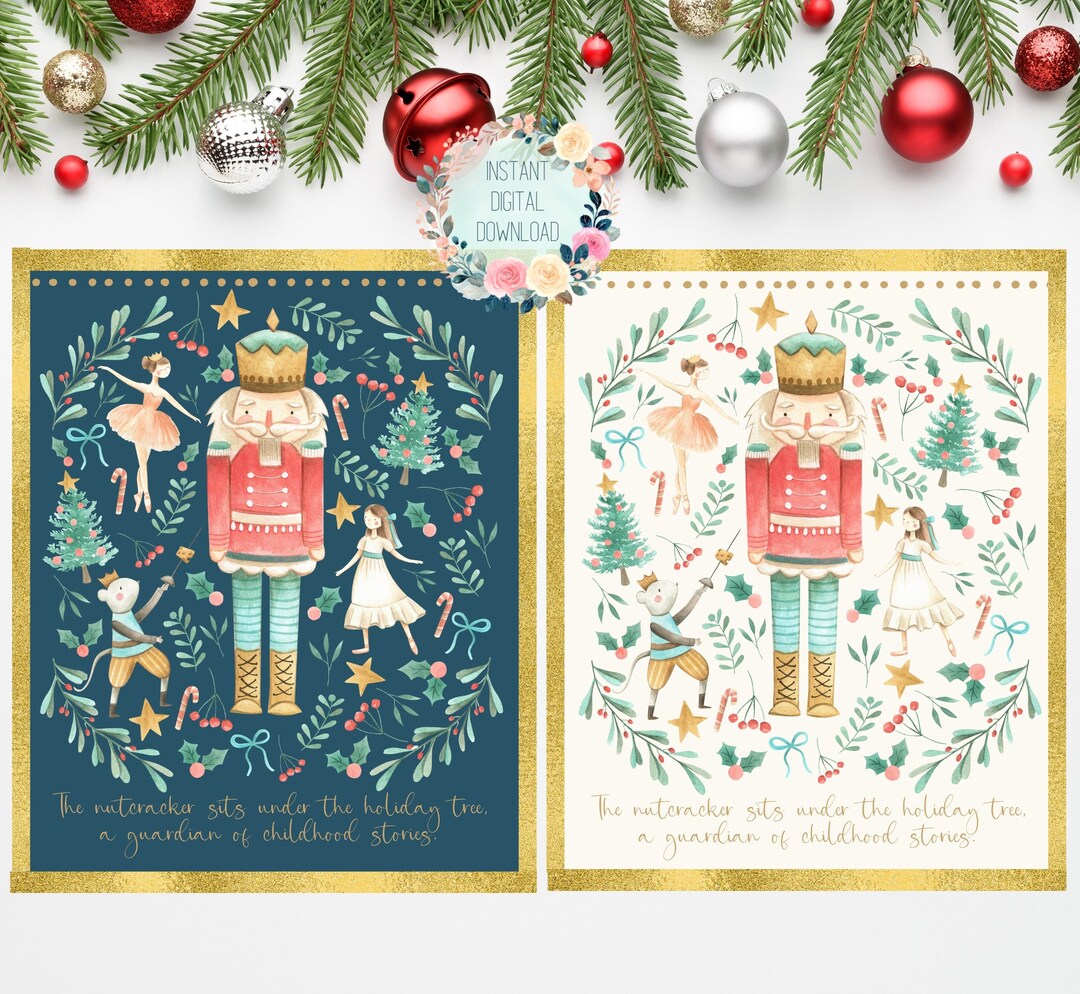 The Nutcracker Poster - the Nutcracker Art - Christmas Art - Winter Art ...