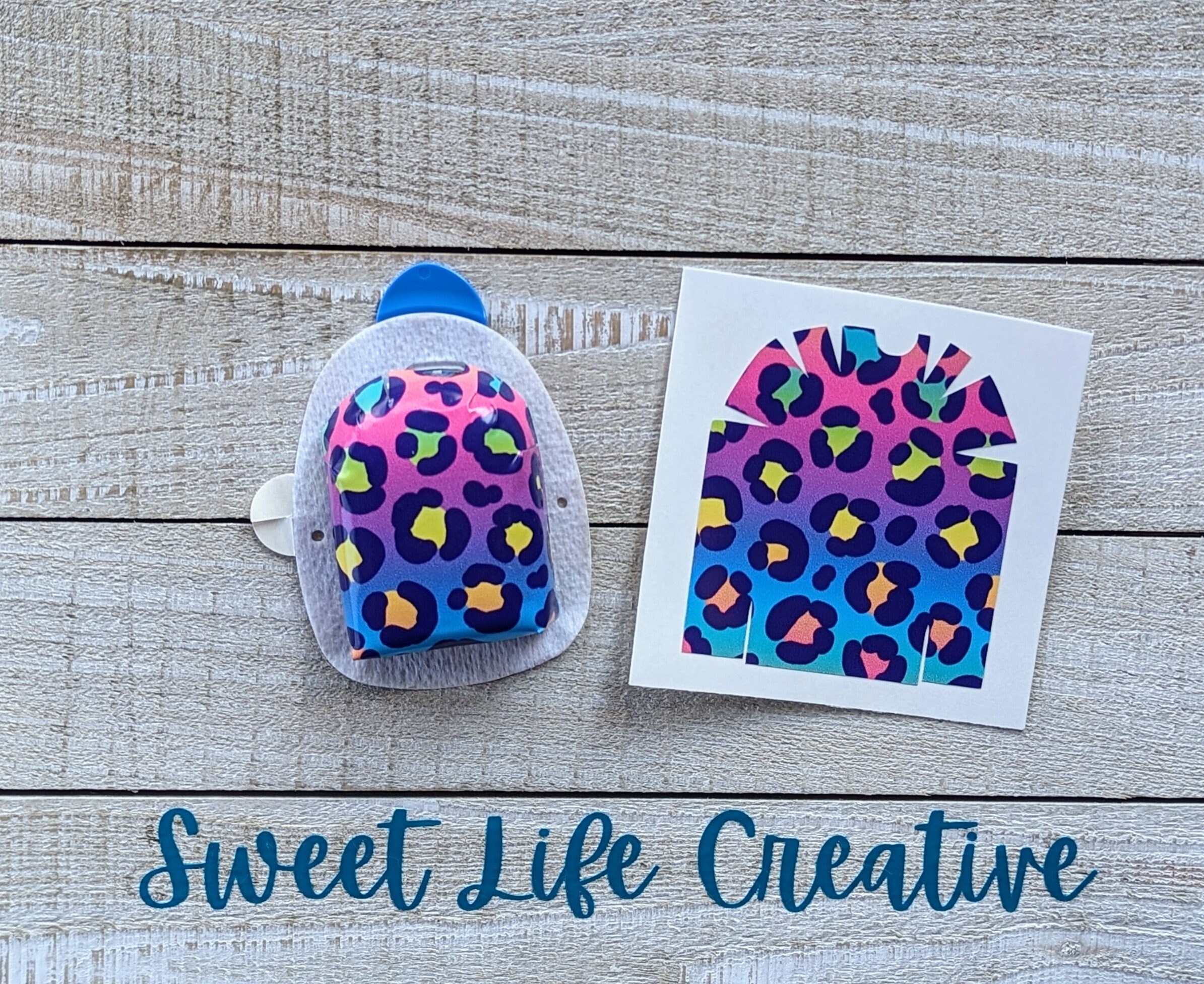 Leopard Heart Set of 3 Omnipod Pod Decal Sticker - Etsy