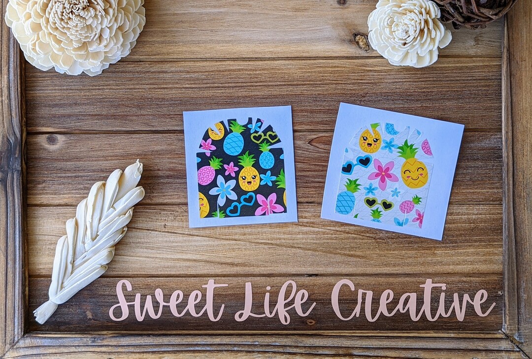 Pineapples - Omnipod Pod Decal Sticker - Set of 2 - Etsy