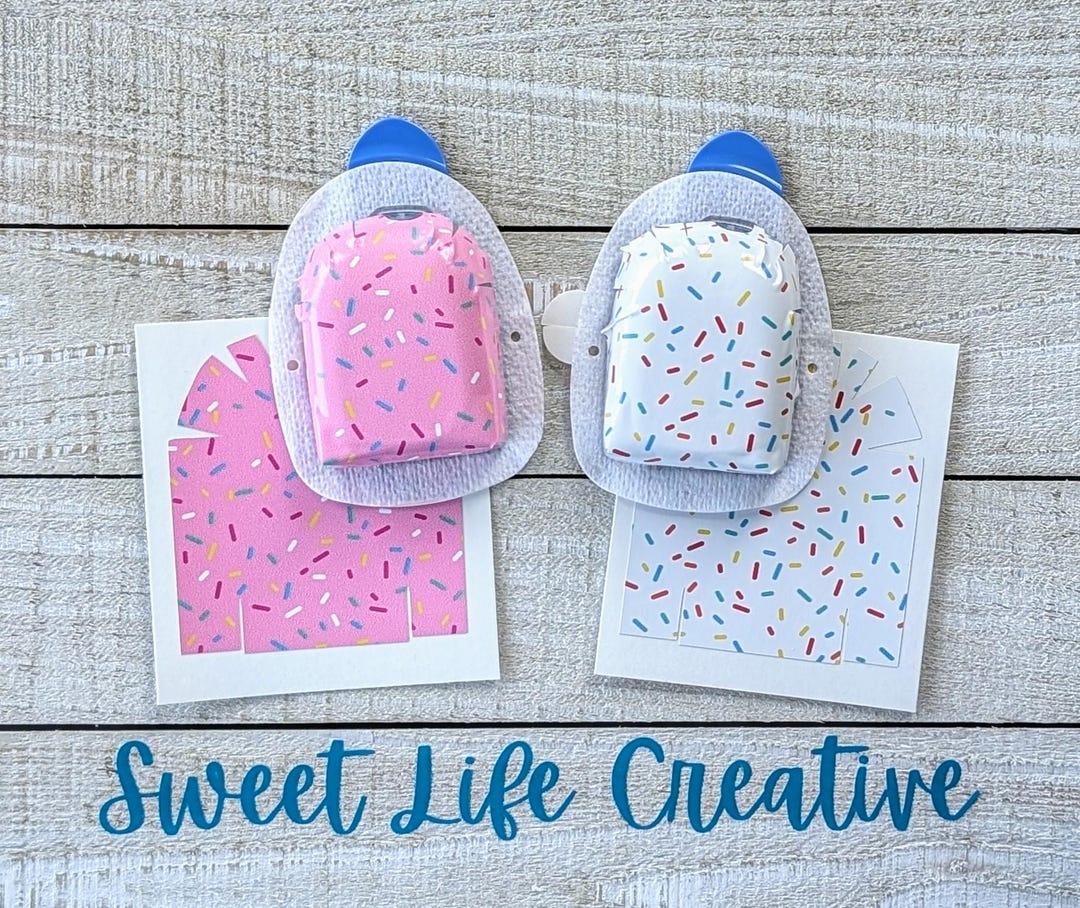 Sprinkles - Set of 2 - Omnipod Pod Decal Sticker - Etsy