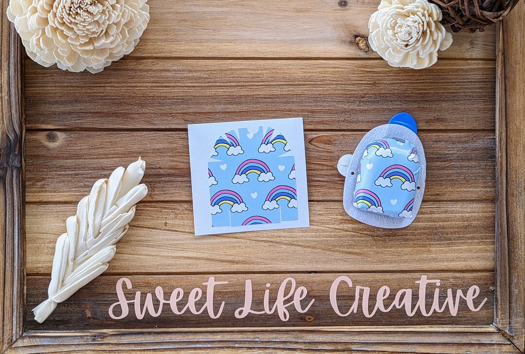 Rainbow Sky Omnipod Pod Decal Sticker Etsy