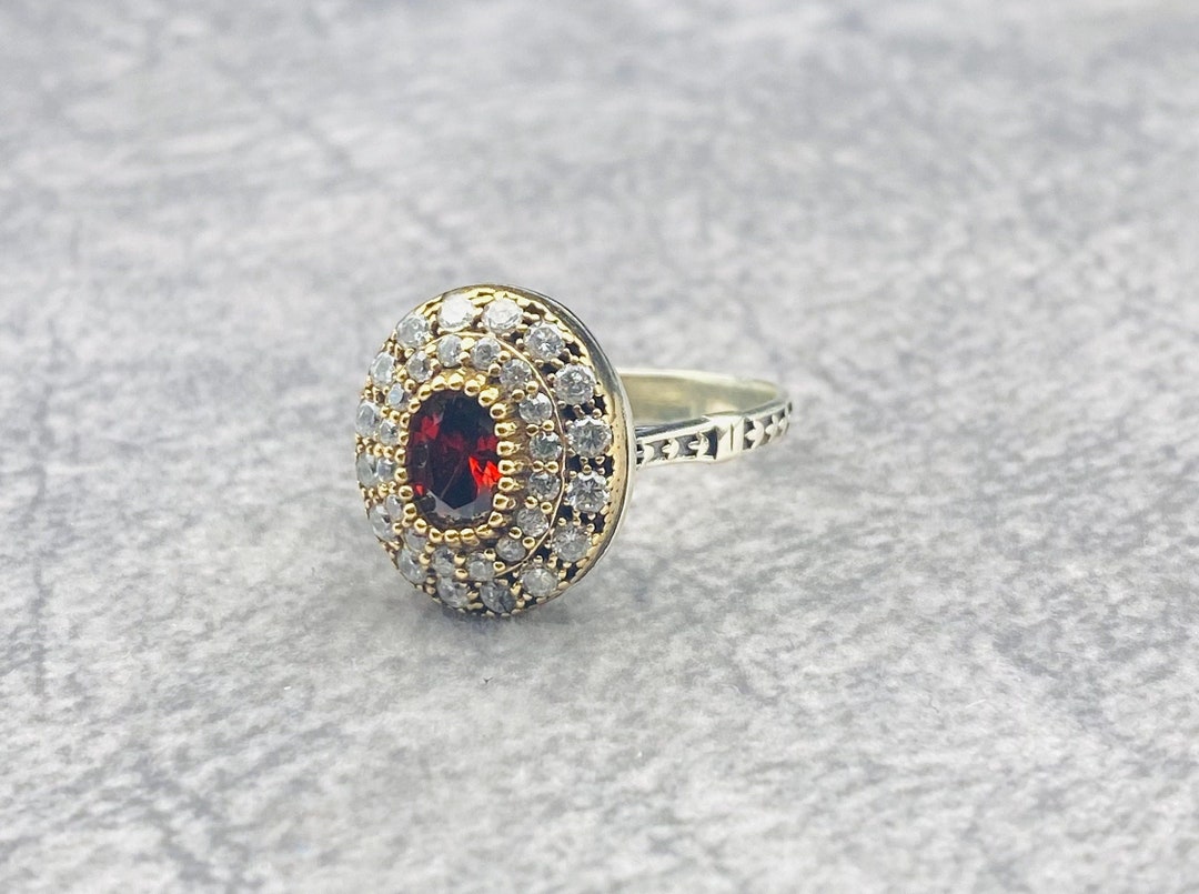 Oval Ruby Womens Ring,ruby Red Stone Ring,handmade Jewelry Stone,925k ...