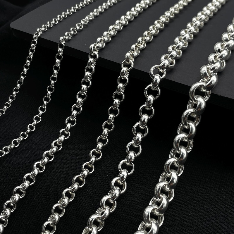 Chunky Silver 925 Jewelry - Etsy