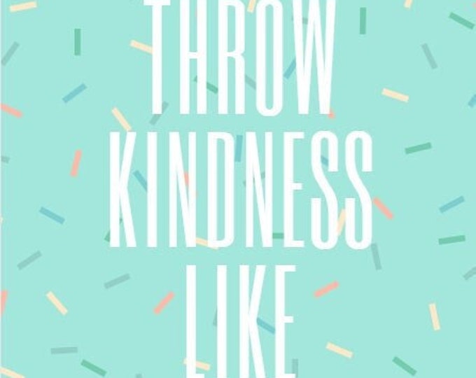 Teachers School Classroom Door Cutouts DIY Kit throw Kindness Like ...