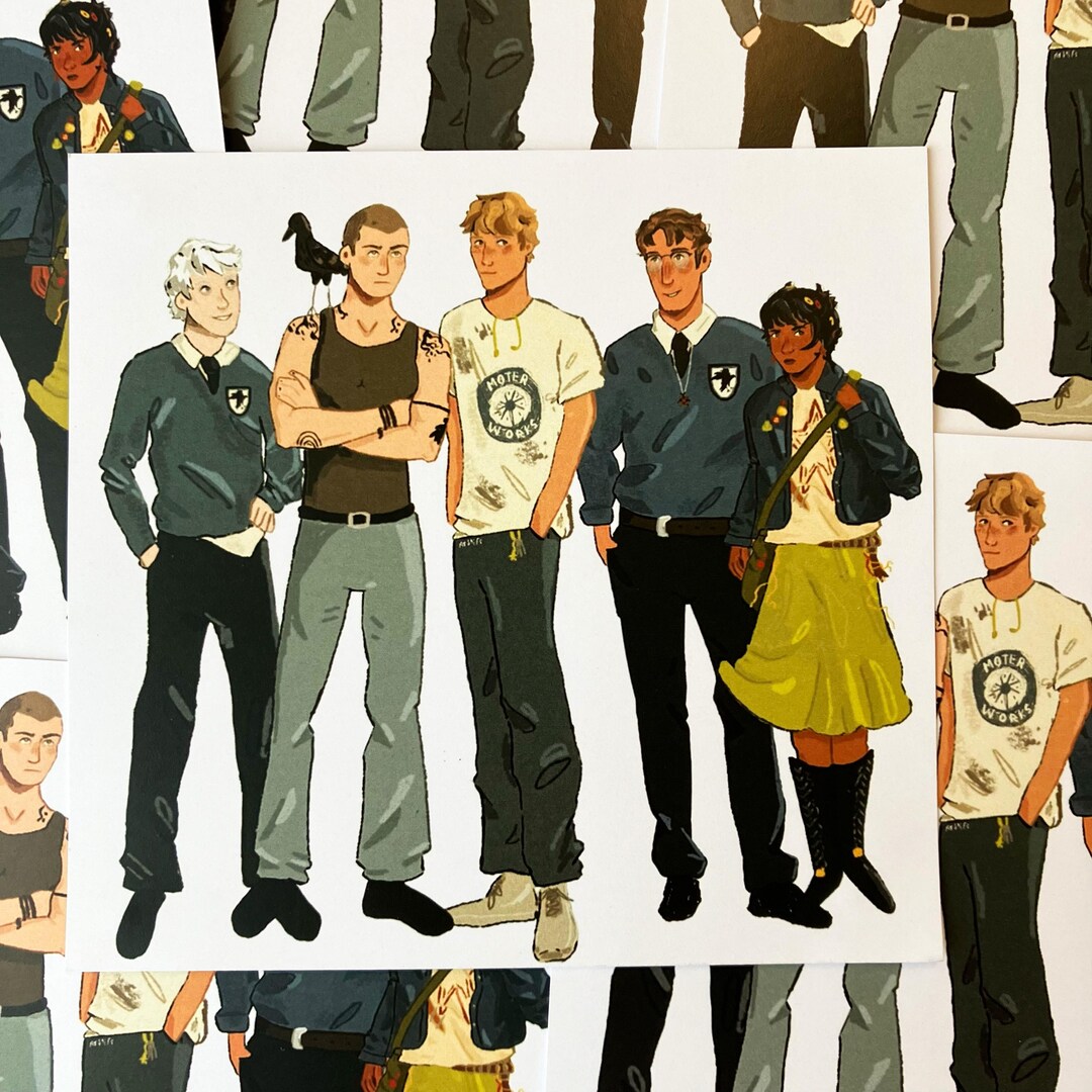 The Raven Cycle Print - Etsy