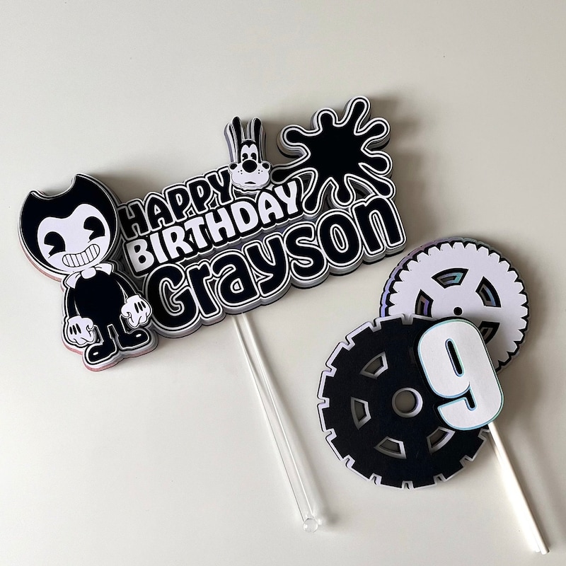 Bendy and the Ink Machine Party Supplies - Etsy