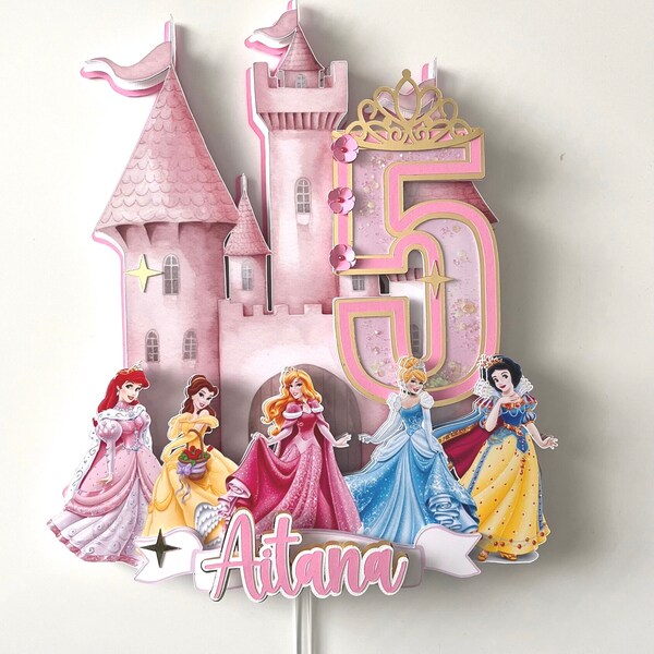 Princess Cake Topper - Etsy UK