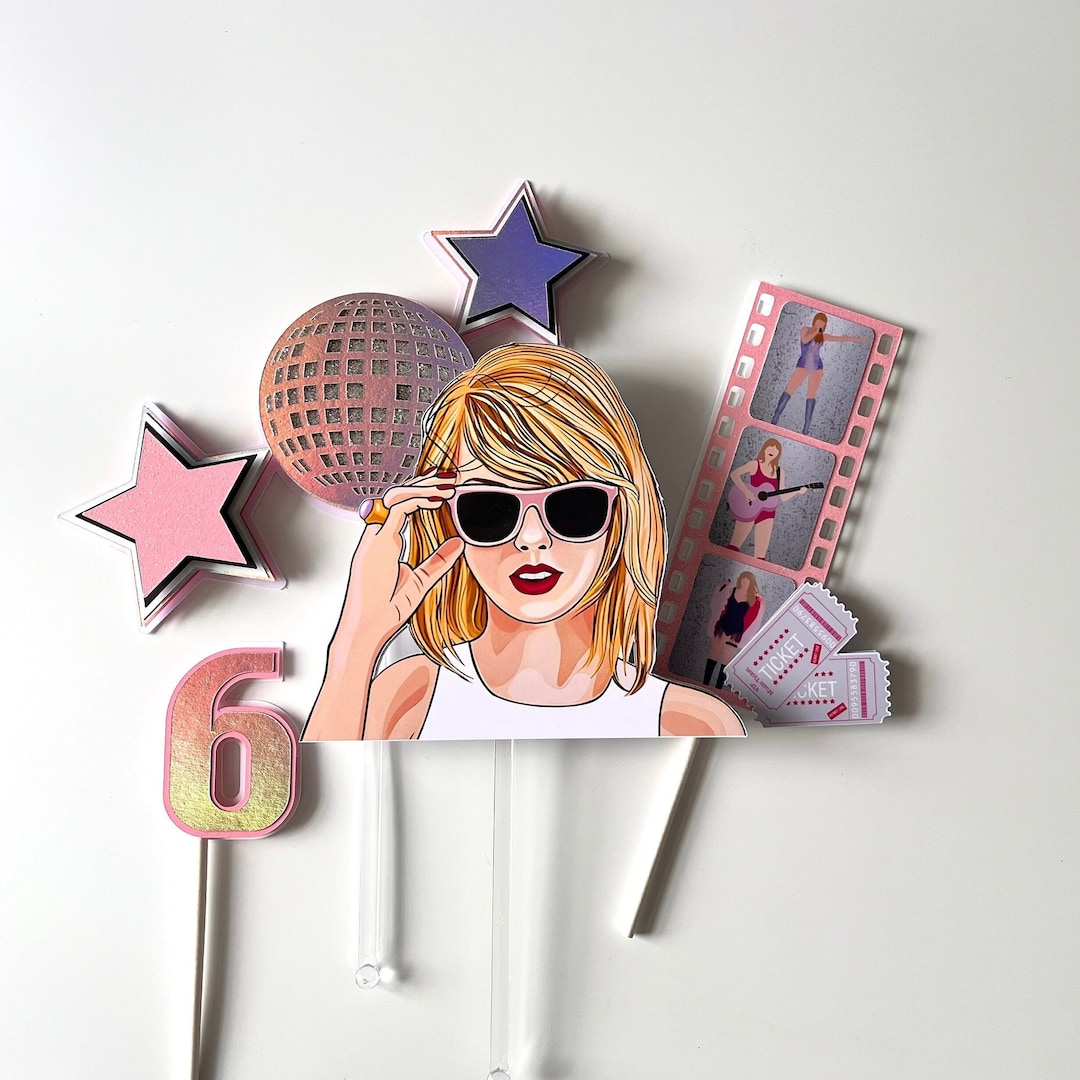 Swiftie Cake Topper, Era Cake Topper, Swiftie Party, Era Birthday Party ...