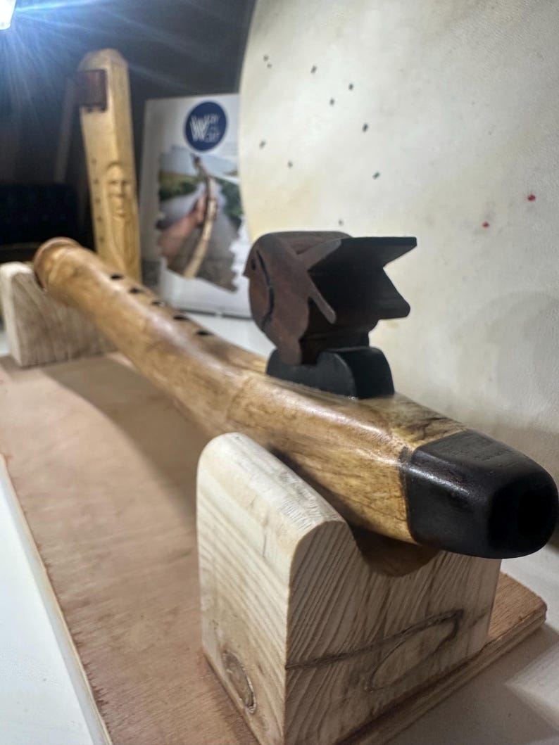 Handmade Native American Style Flute: Ethically Sourced Wood Custom ...