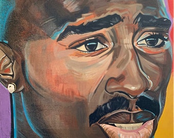 Tupac Shakur Stencil | Etsy UK