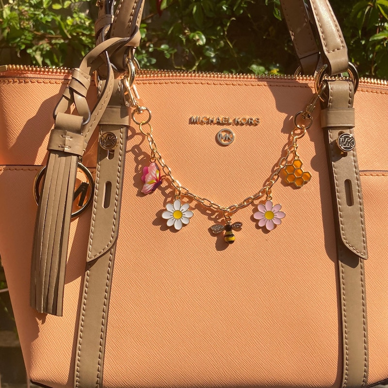 Flower Purse Charm - Etsy