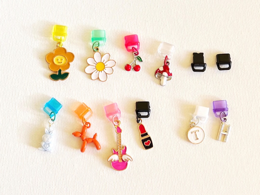 Charm Dust Plug, Colorful Phone Accessory, USB-C, Lightning Port - Etsy