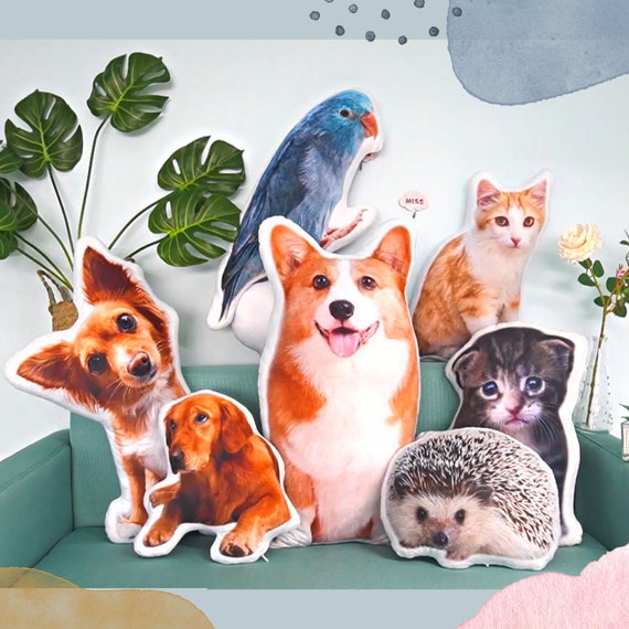 Custom Pet Shaped Pillow Personalized Dog Shaped Pillow - Etsy