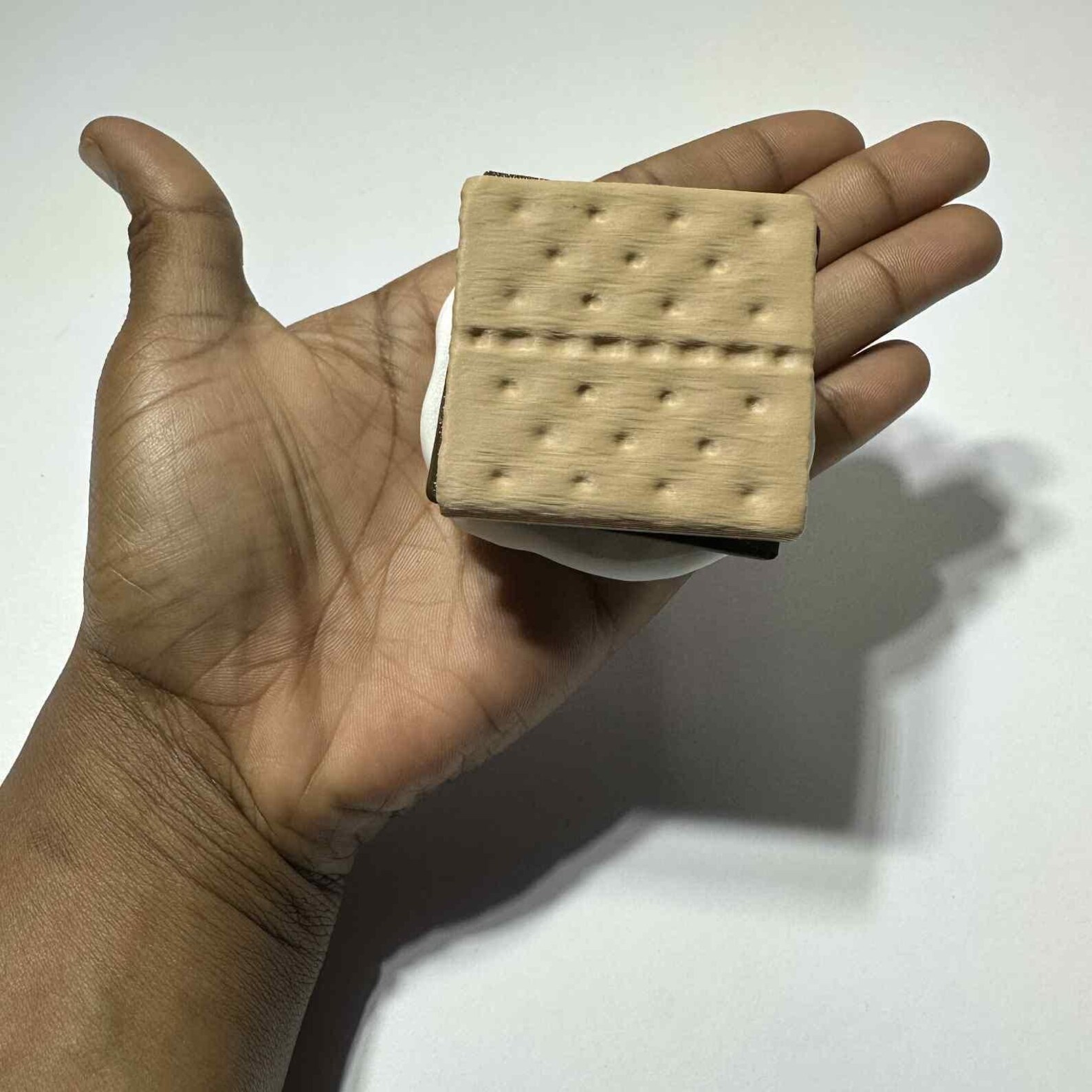 S'mores Fidget Clicker: 3D Printed Sensory Toy, Campfire Party Favor - Etsy