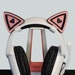 Cat Ears With Flame for Headphones, Headsets, and Hair Bands in ...