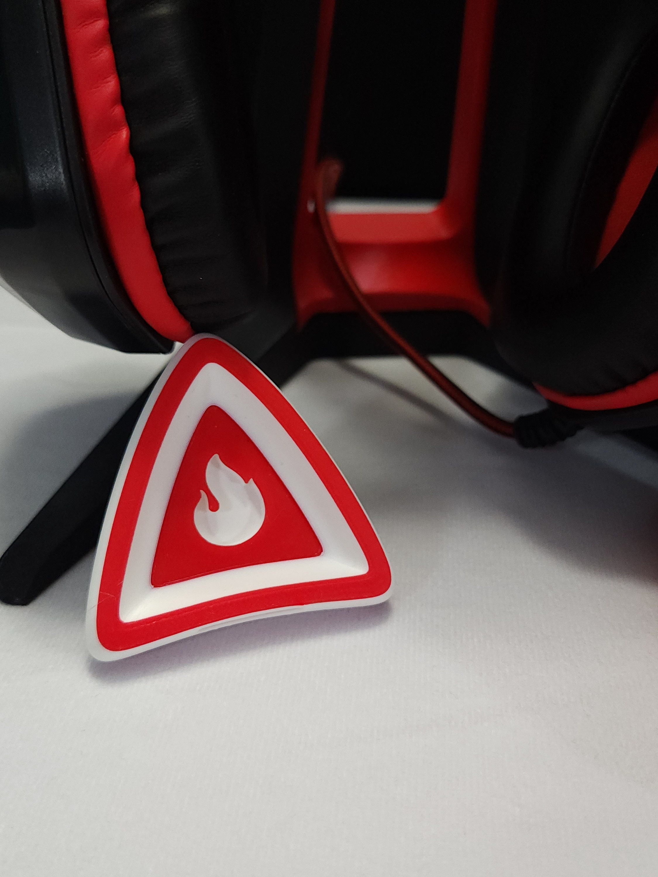 Cat Ears With Flame for Headphones, Headsets, and Hair Bands in ...