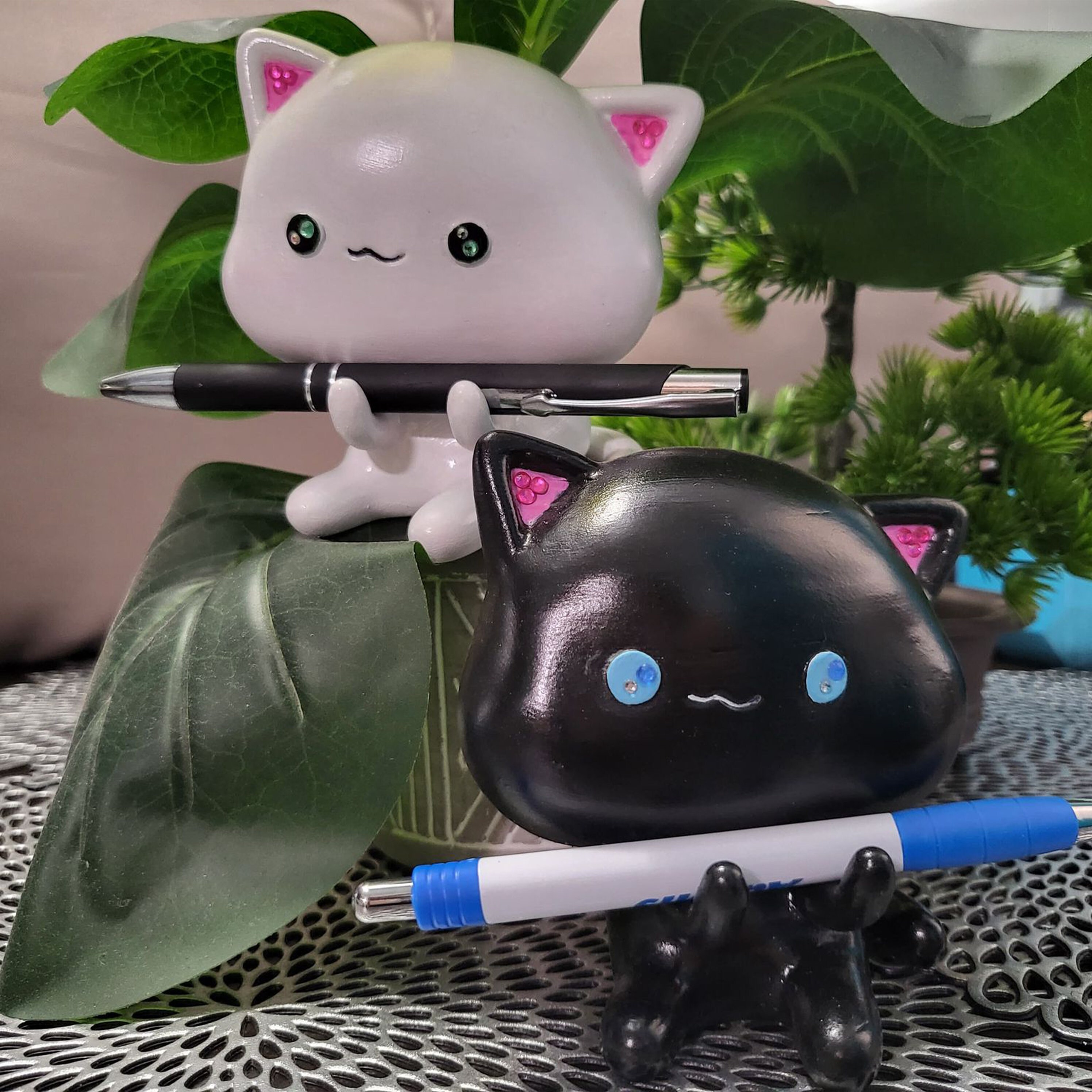 Michis Apple Pencil Holder Cat Pencil Pen Stylus Holder - Etsy